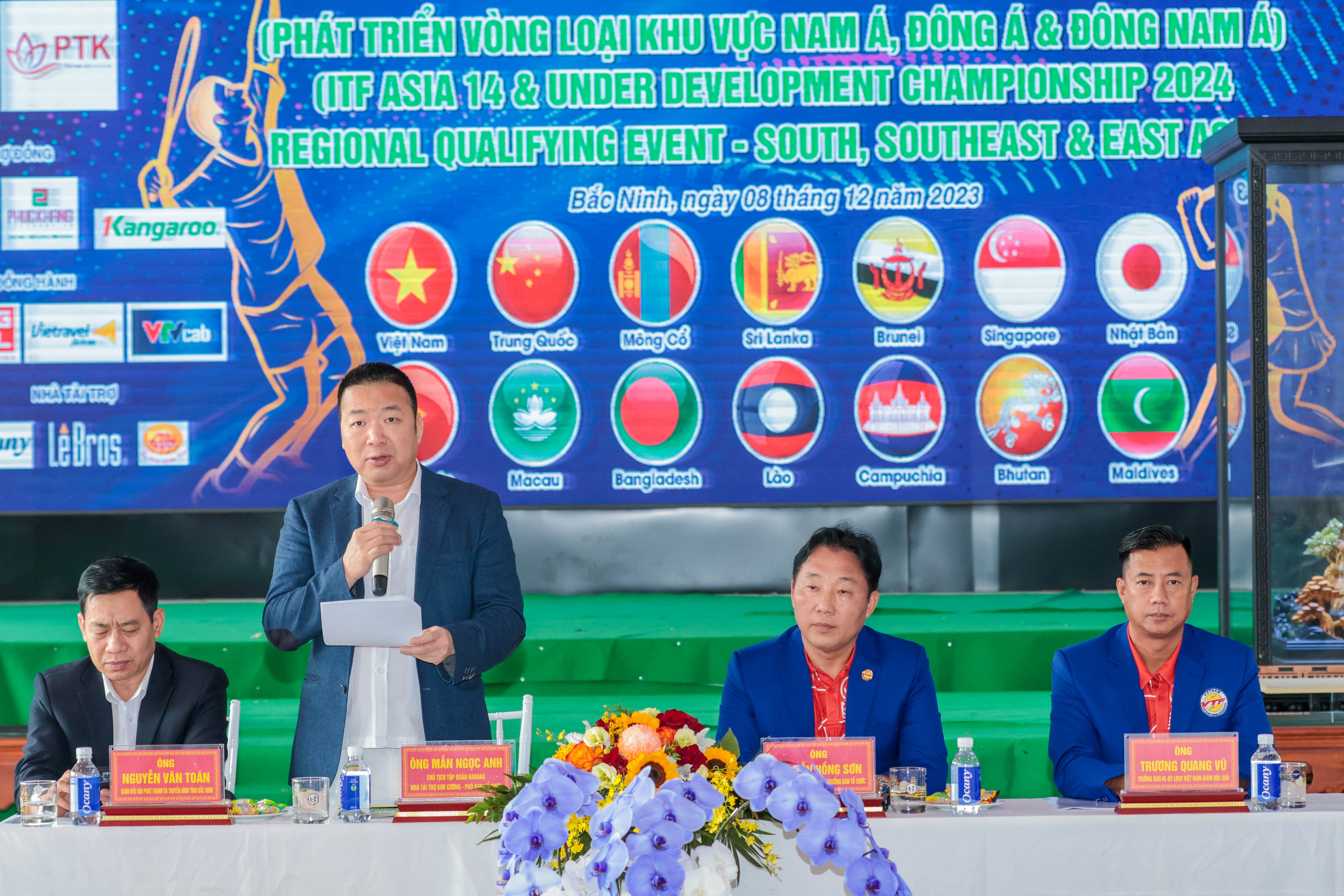 KHỞI TRANH GIẢI QUẦN VỢT VÔ ĐỊCH U14 ITF CH U Á (PHÁT TRIỂN VÒNG LOẠI ...