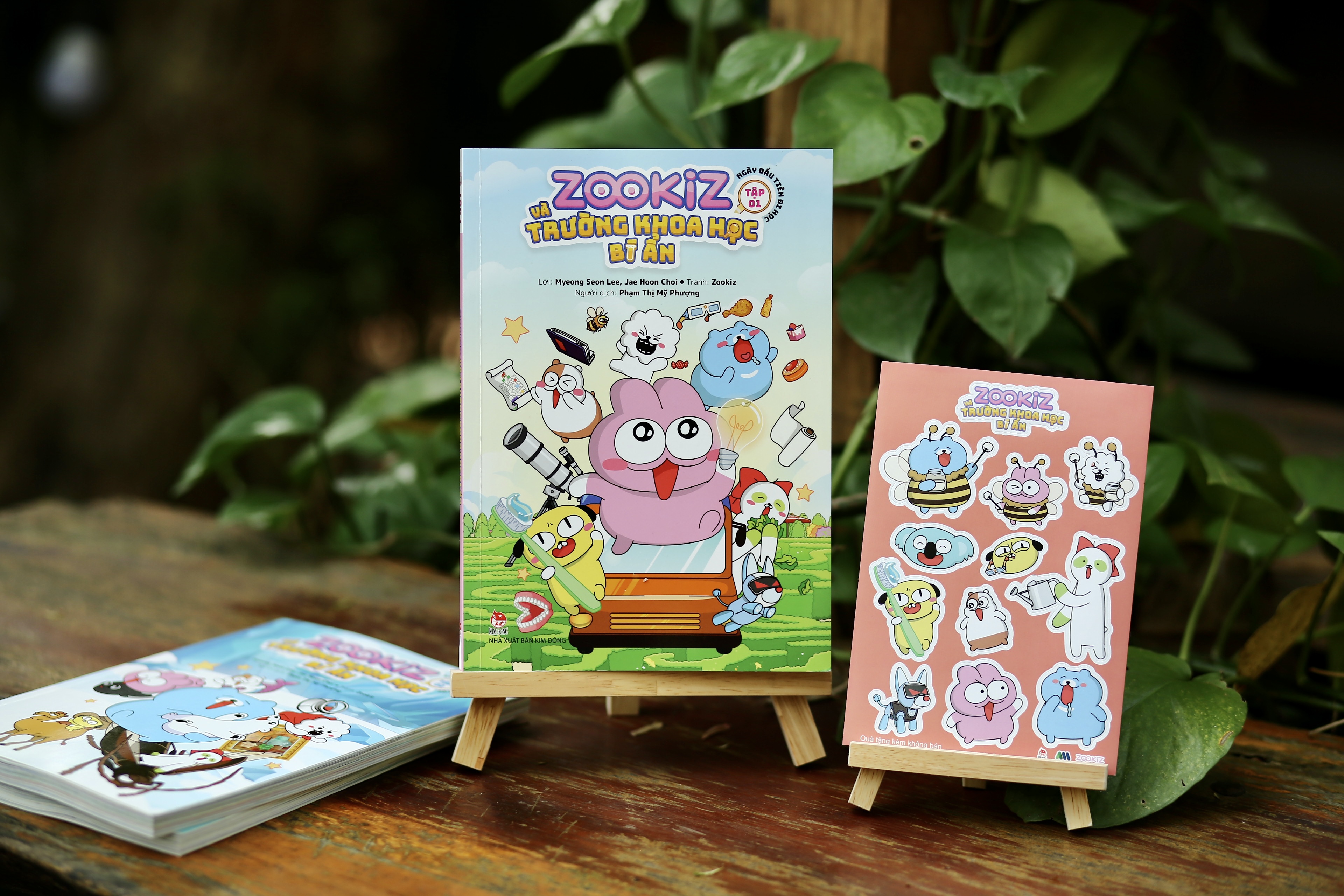 Bộ truyện tranh ZOOKiZ và Trường Khoa học bí ẩn sắp sửa được ra mắt bạn đọc